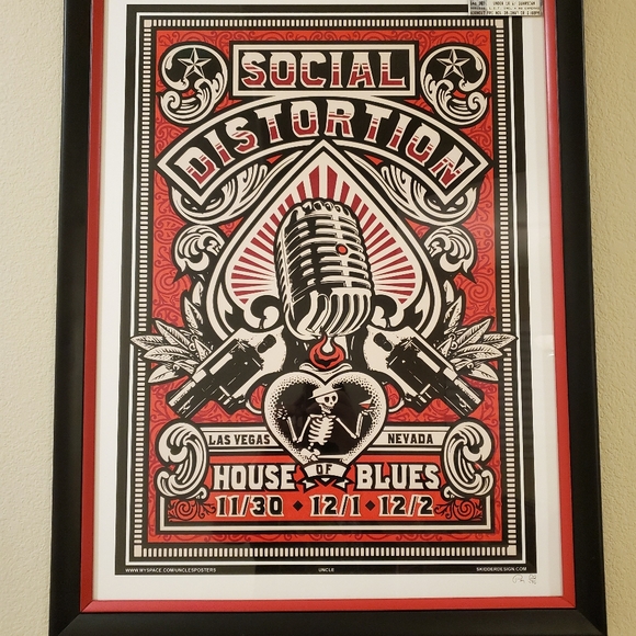 UNCLE Skidder Design | Art | Social Distortion Hob Poster | Poshmark